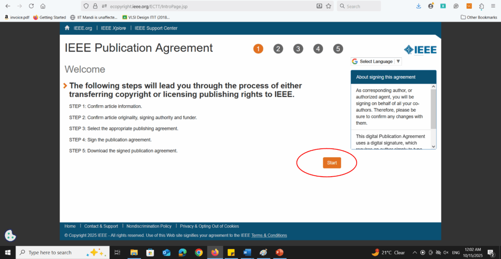 Instructions for IEEE e-Copyright Submission – IEEE International ...